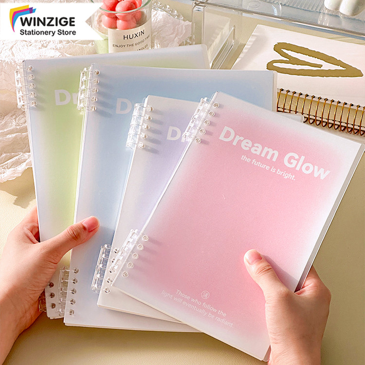 Jual Winzige Notebook A5 B5 Buku Diary Aesthetic Cover Plastik Buku ...