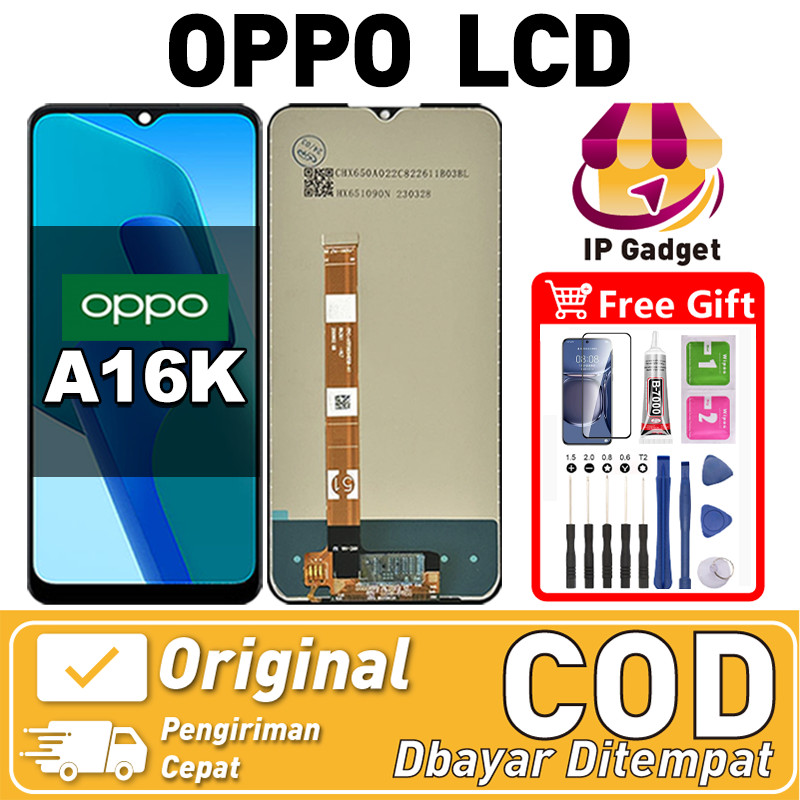 Jual Original Lcd OPPO A16K Fullset asli Layar hp touchscreen Sentuh ...