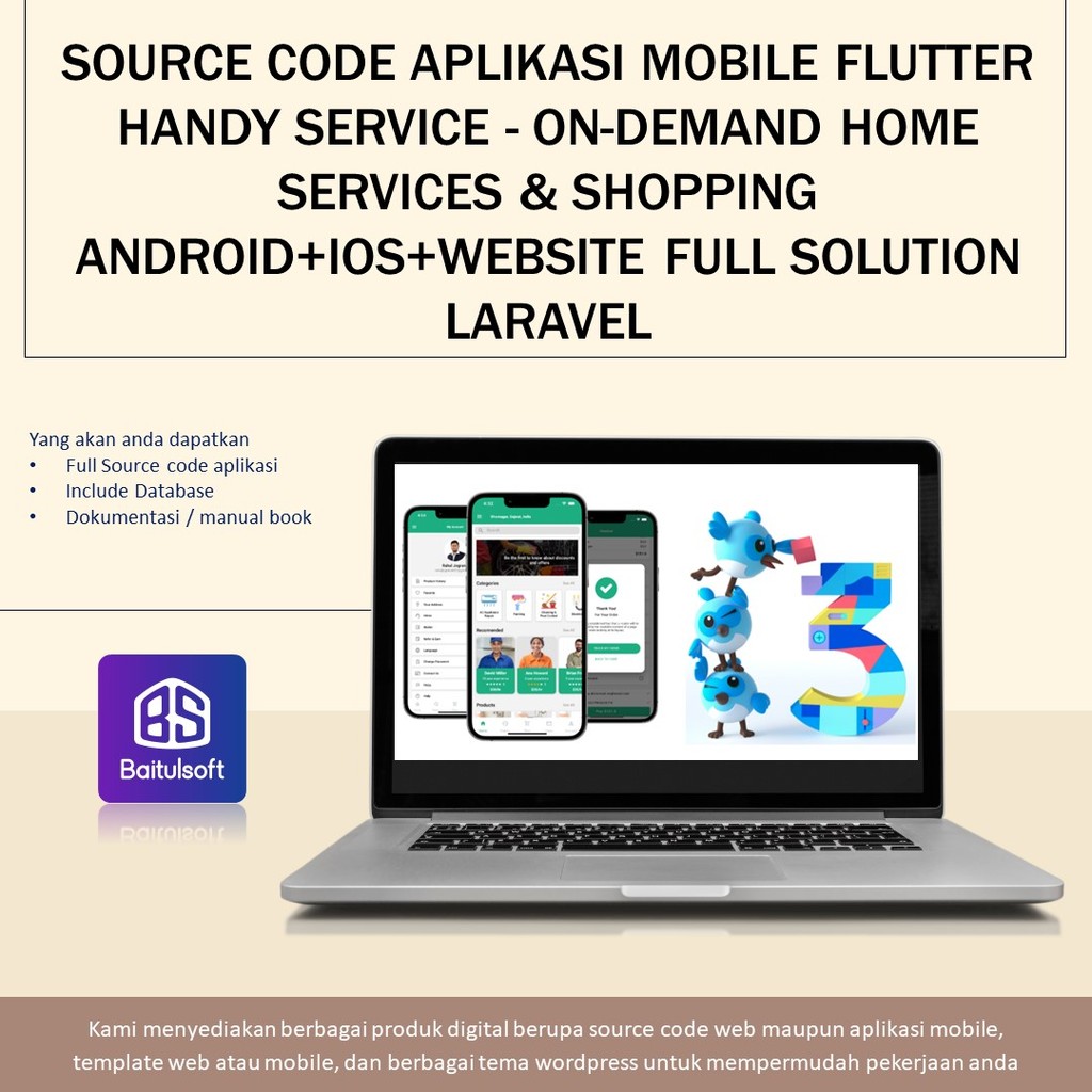 Jual SOURCE CODE APLIKASI MOBILE FLUTTER HANDY SERVICE - ON-DEMAND HOME SERVICES & SHOPPING ...