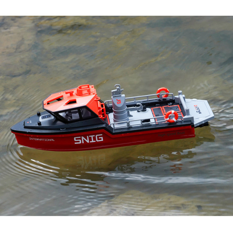 Jual 1:32 Remote Control Tugboat 694 Simulation Rescue Boat Ship 2.4g ...