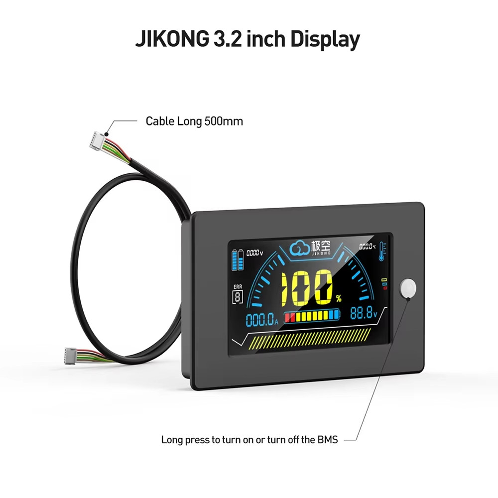 Jual 3.2 Inches LCD Screen for JK Smart BMS Accessories Display Voltage ...