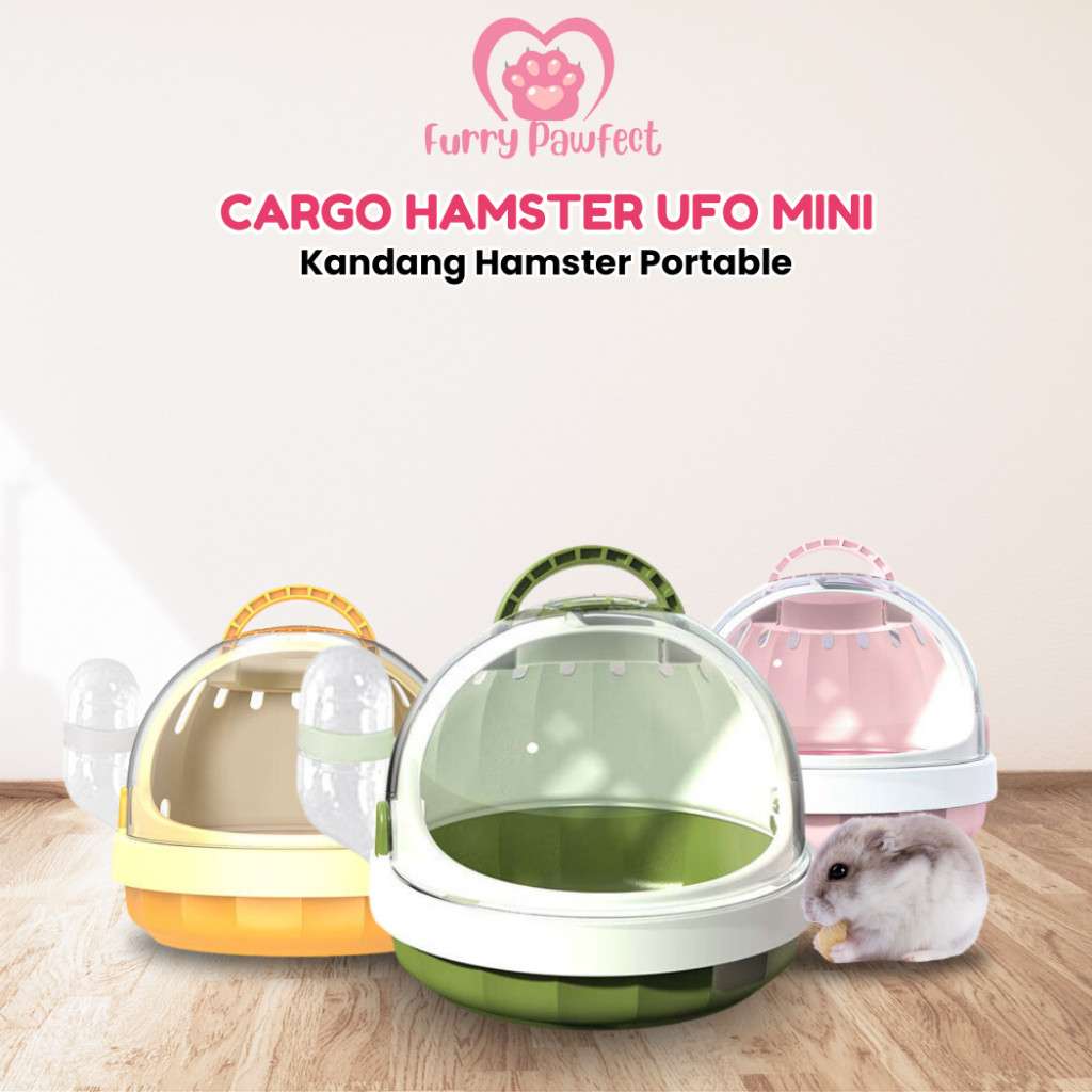 Jual Cargo Hamster UFO Mini - Hamster Cage - Kandang Travel Hamster ...