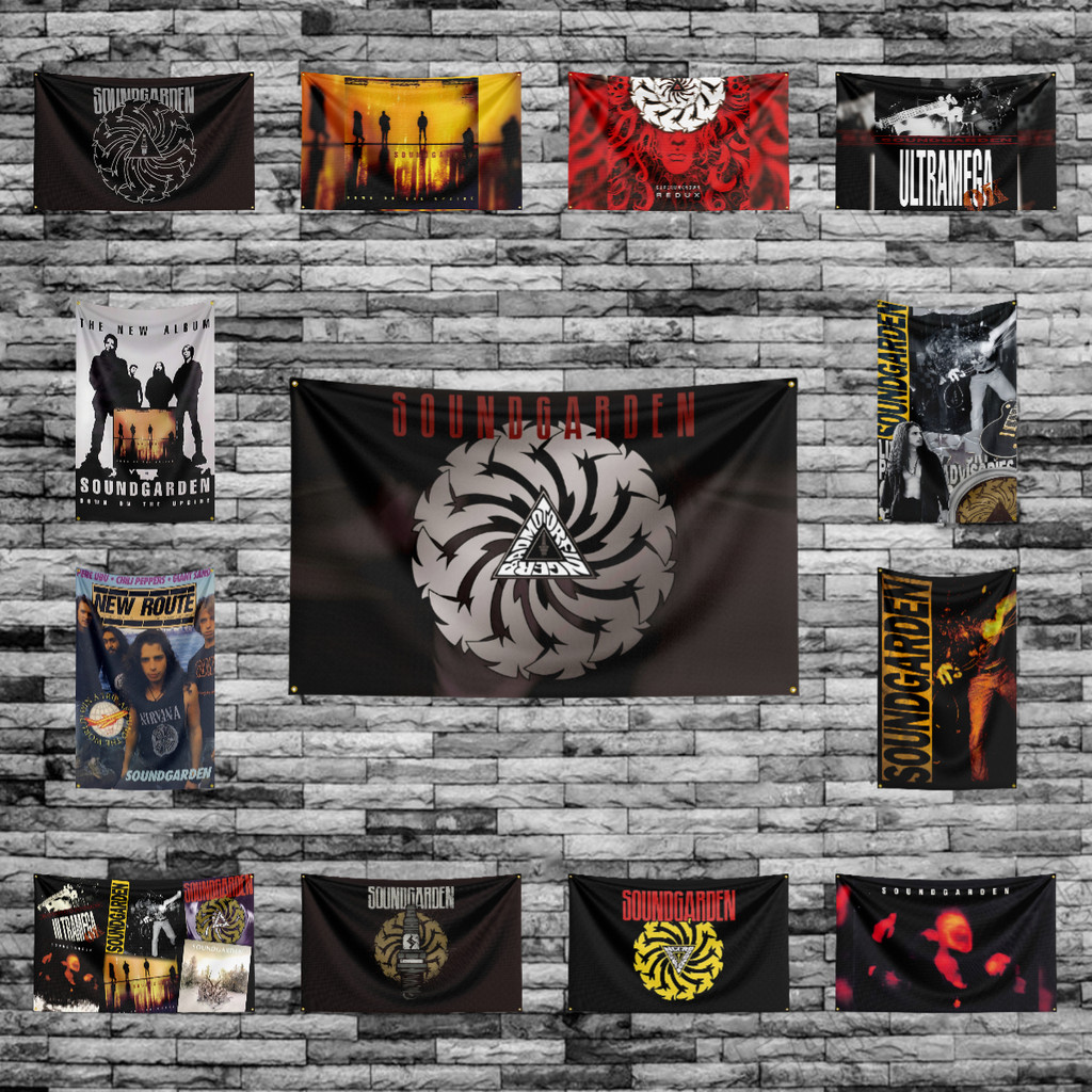 Jual 3x5 Ft Heavy Rock Band-s-Soundgardens Flag Polyester Digital ...