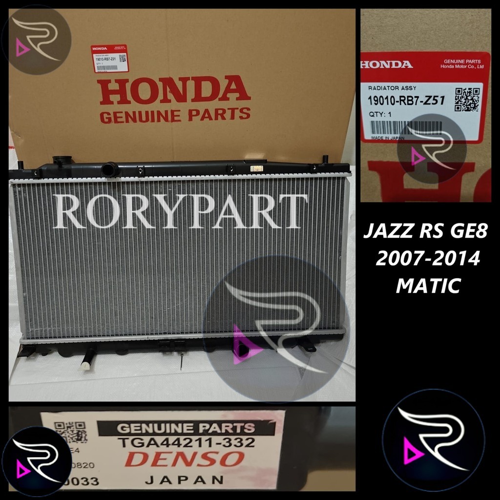 Jual RADIATOR ASSY HONDA JAZZ RS GE8 2007-2014 GEN 2 MATIC ORIGINAL ...