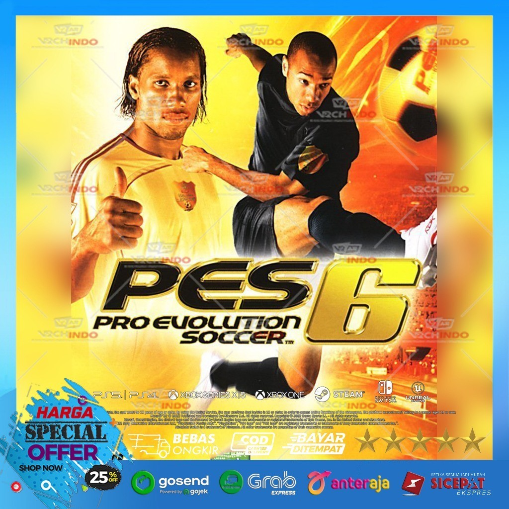 Jual Game PES 2006 - Pro Evolution Soccer 2006 | Games for PC Komputer ...