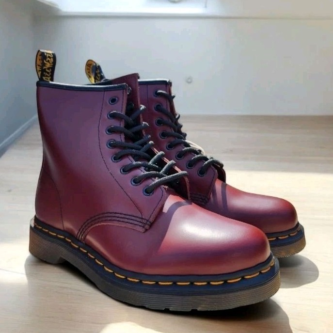Jual Sepatu Boots Pria Docmar 1460 Red Cherry 8 Hole Pk Quality ...