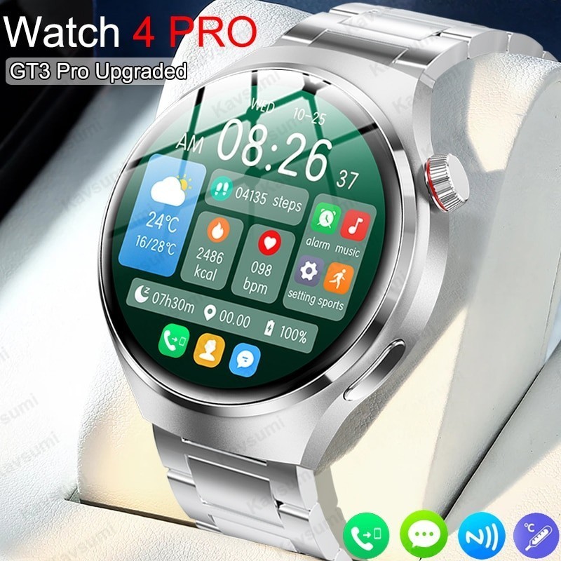 Jual New GPS smartwatch For Huawei GT4 Pro 1.53 inch Full touch screen ...