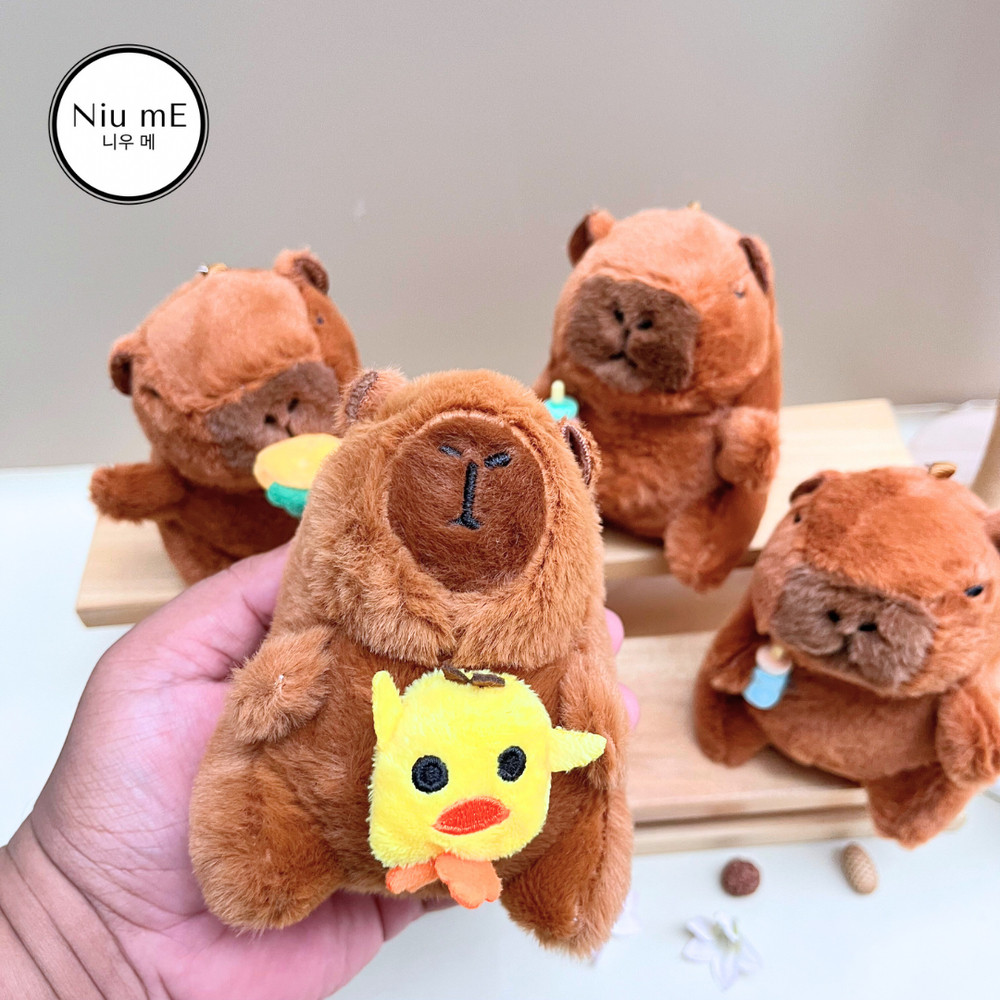 Jual Gantungan Kunci Capybara Ingus Ayam Keychain Bag Charm Lucu Unik ...