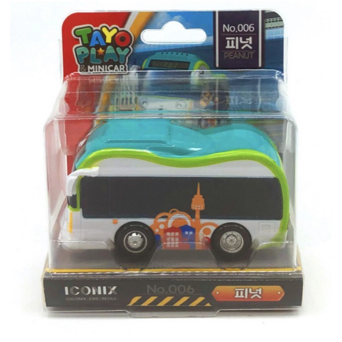 Jual EF90 Iconix Tayo The Little Bus Mini Car - Peanut (No. 006 ...