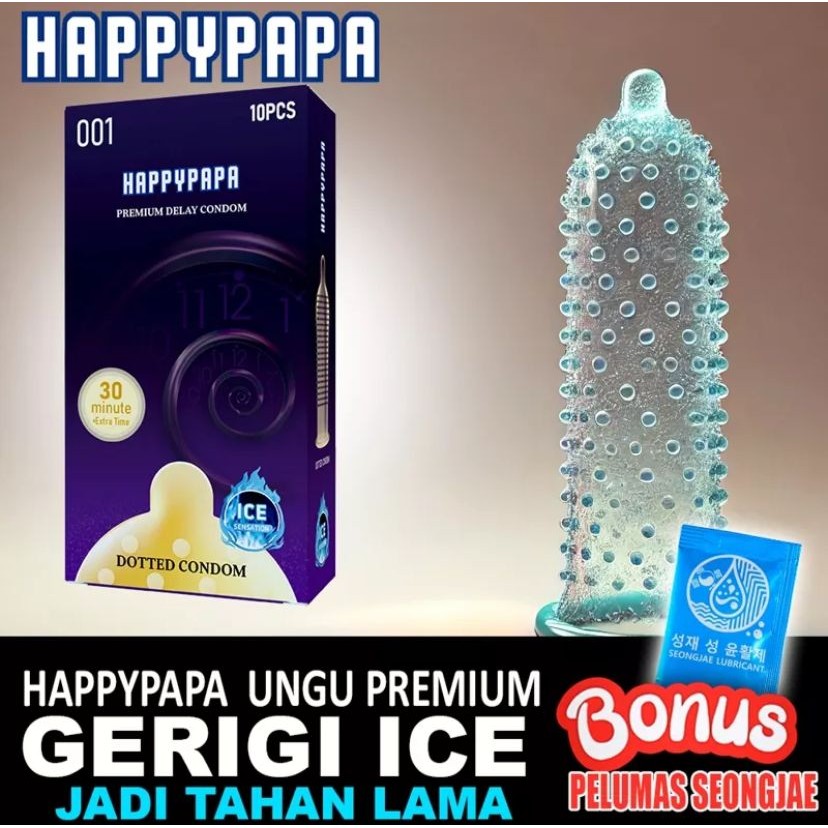 Jual KHUSUS ECER ( HARGA 1PCS) Happy Papa Ungu ICE Gerigi | Shopee Indonesia