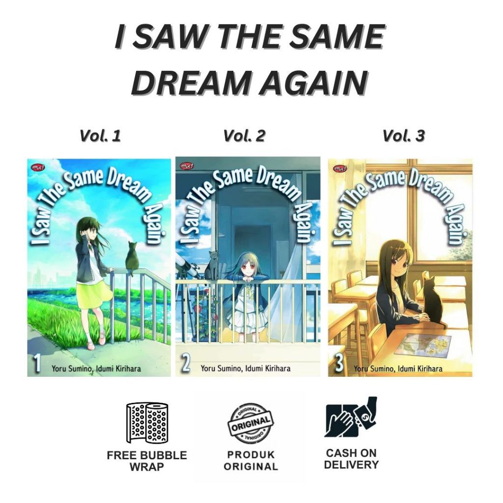 Jual Komik I Saw the Same Dream Again by Yoru Sumino/Idumi Kirihara | Shopee Indonesia