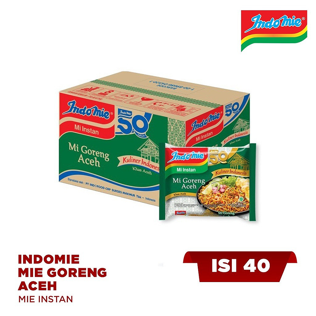 Jual 1 ctn - Indomie Mie Goreng Aceh - indofood | Shopee Indonesia