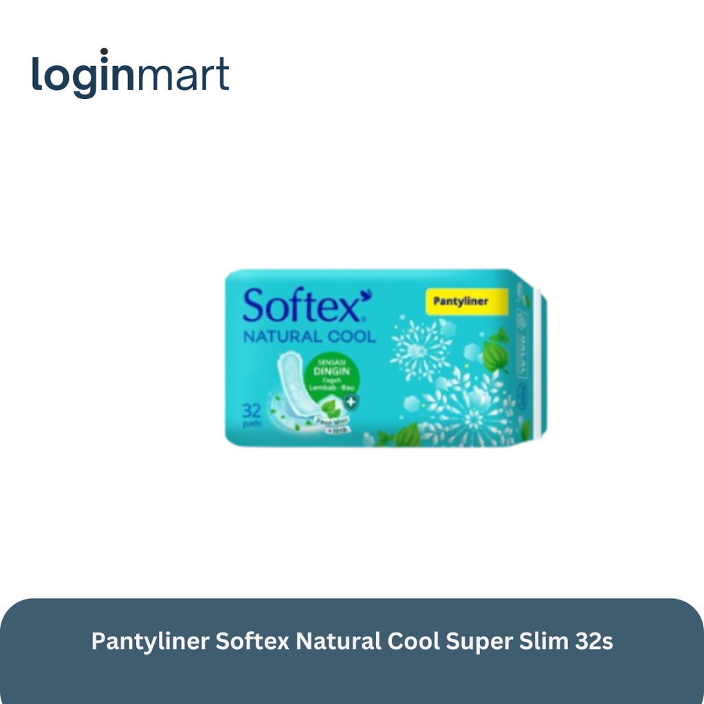 Jual Pantyliner Softex Natural Cool Super Slim 32s | Shopee Indonesia