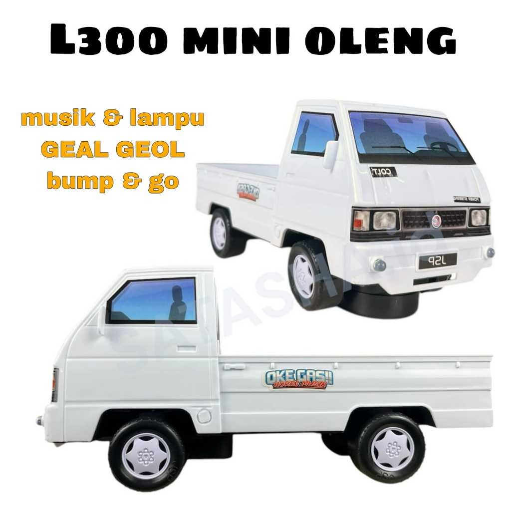 Jual Promo!! Mainan Mobil MINI PICK UP L300 BO SOUND HOREG Musik OK GAS ...