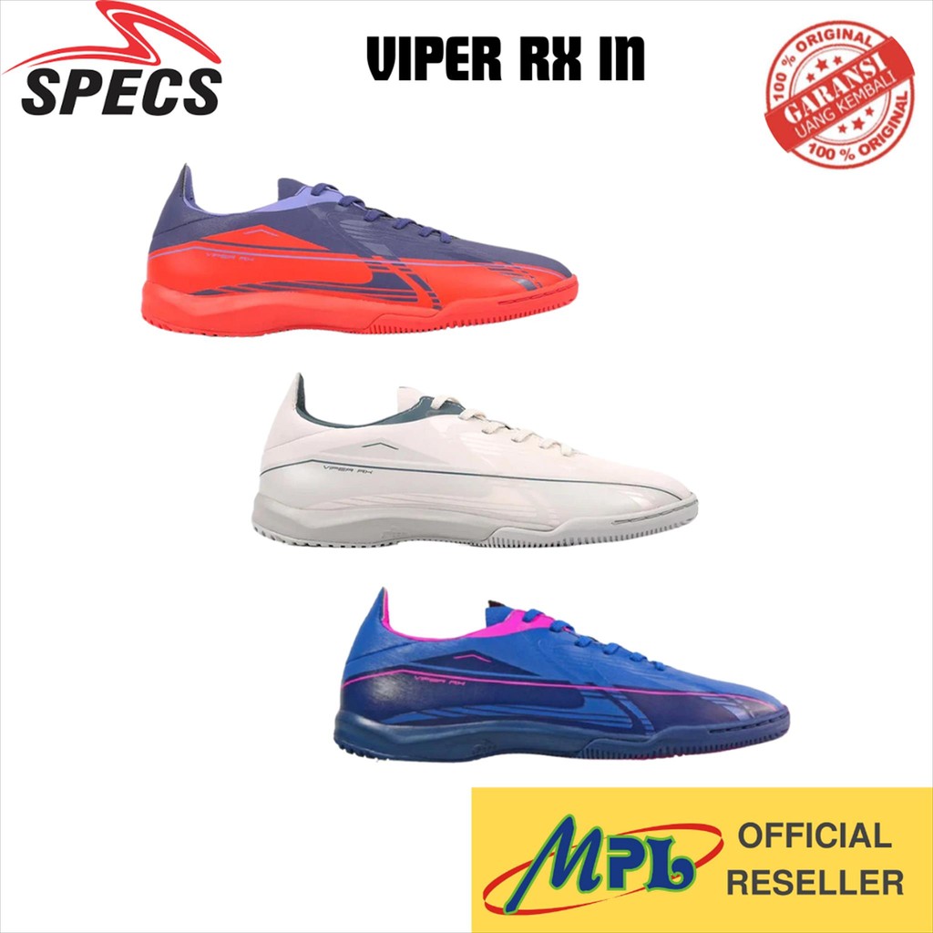 Jual SEPATU FUTSAL SPECS VIPER RX IN | Shopee Indonesia