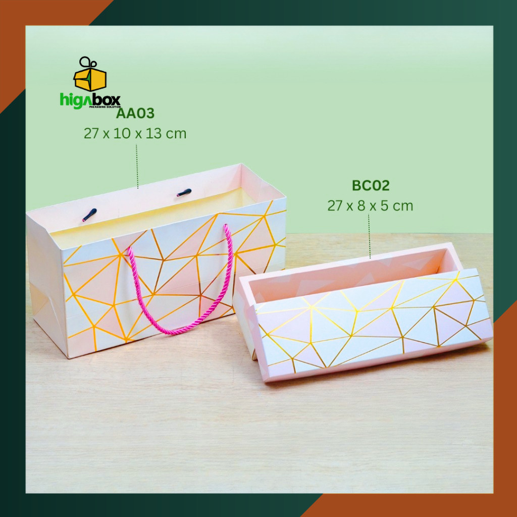 Jual Tas Kado Paper bag Box Set Motif / Paper Bag Kado / Hampers / Gift ...