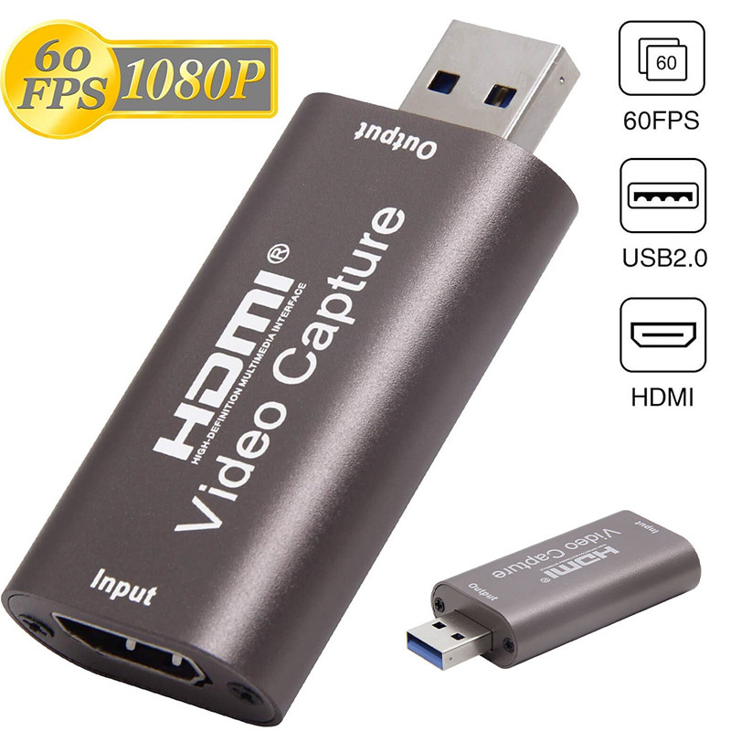Jual Video Capture HDMI USB Card Support Untuk PS4 Game Camera ...