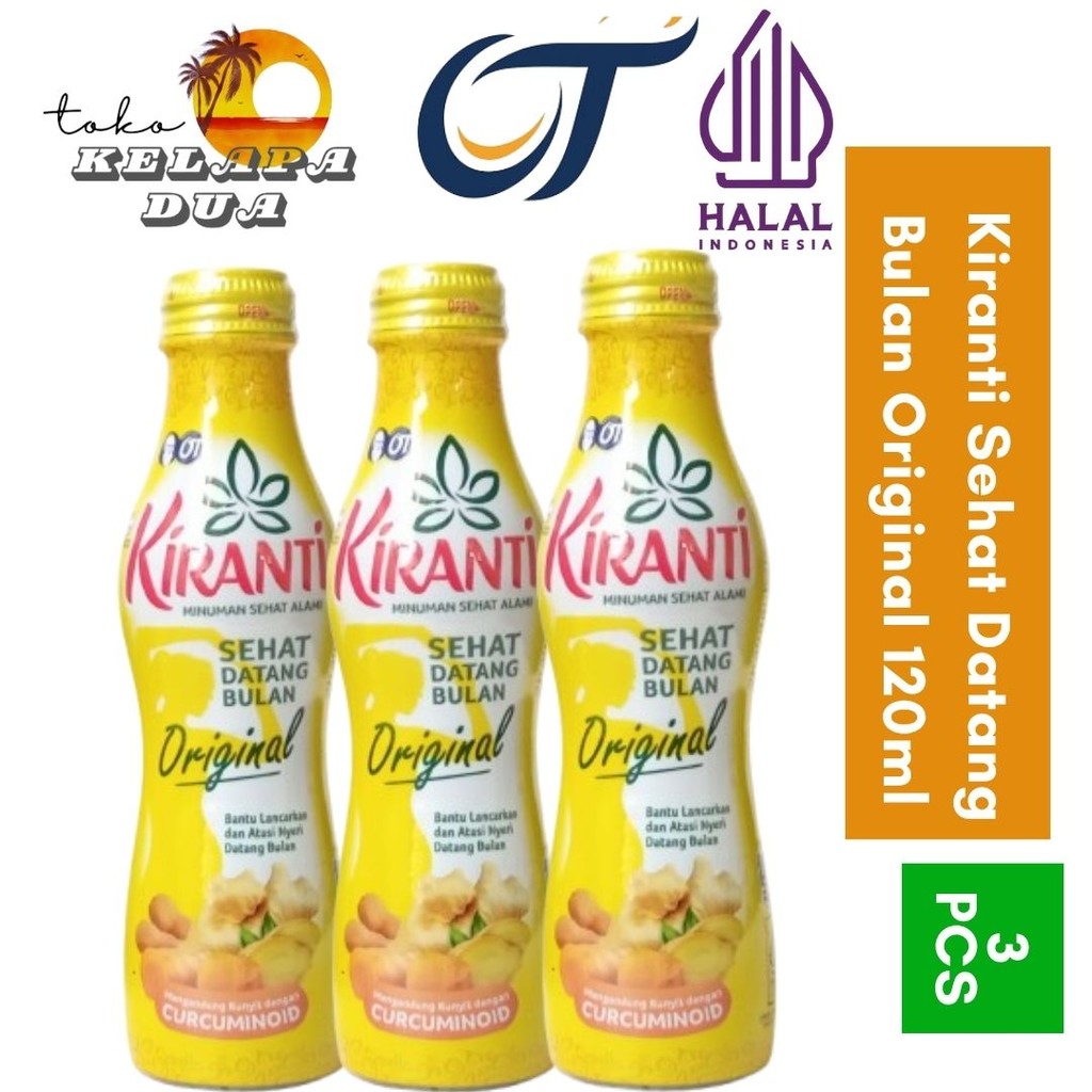 Jual Kiranti Sehat Datang Bulan Original 3pcs x 150ml ED JUNI 2026 ...
