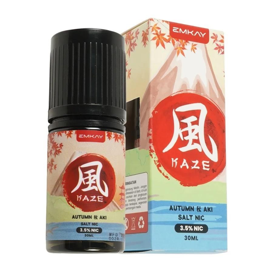 Jual [SALT] - Kaze AUTUMN AKI 30ML 35MG by Emkay Brewer Liquid Pods ...