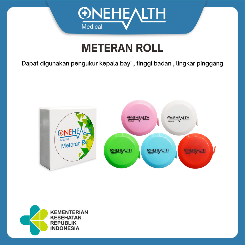 Jual Onehealth Meteran Roll Alat Ukur Medis Medline Untuk Pinggang ...