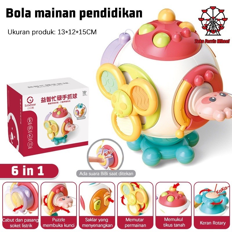Jual Ferris Wheel 3 Bulan + Bayi Manhattan Bola Atom Gigi Geraham Bola ...