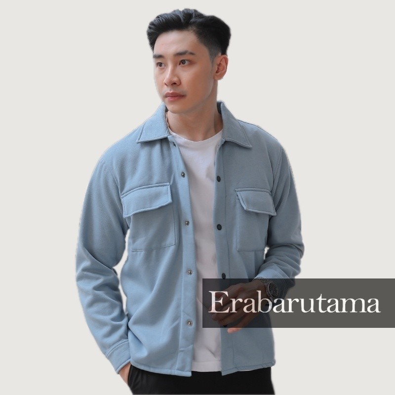 Jual Shacket Jacket - Jacket Pria Fleece Original Civity | Shopee Indonesia