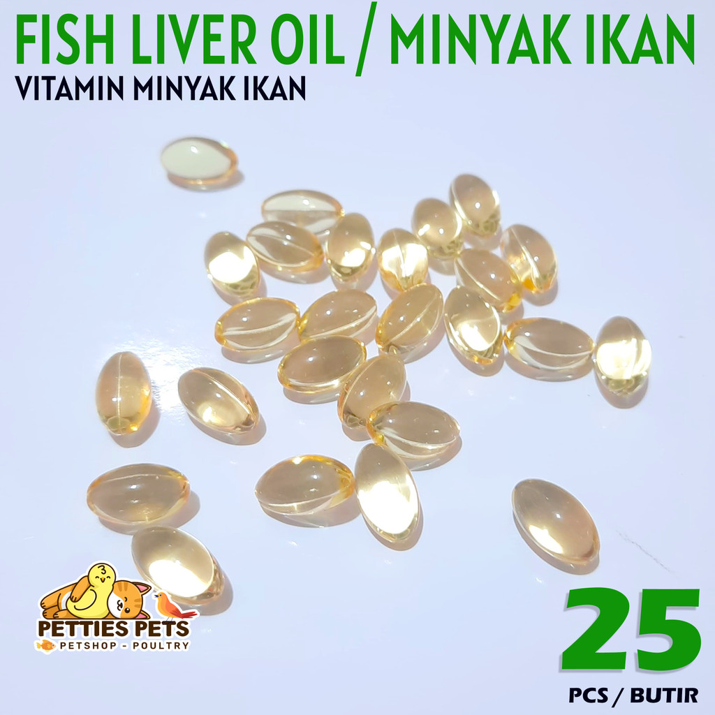 Jual PTS Minyak Ikan Eceran Vitamin untuk Hewan Kucing Anjing Ayam ...
