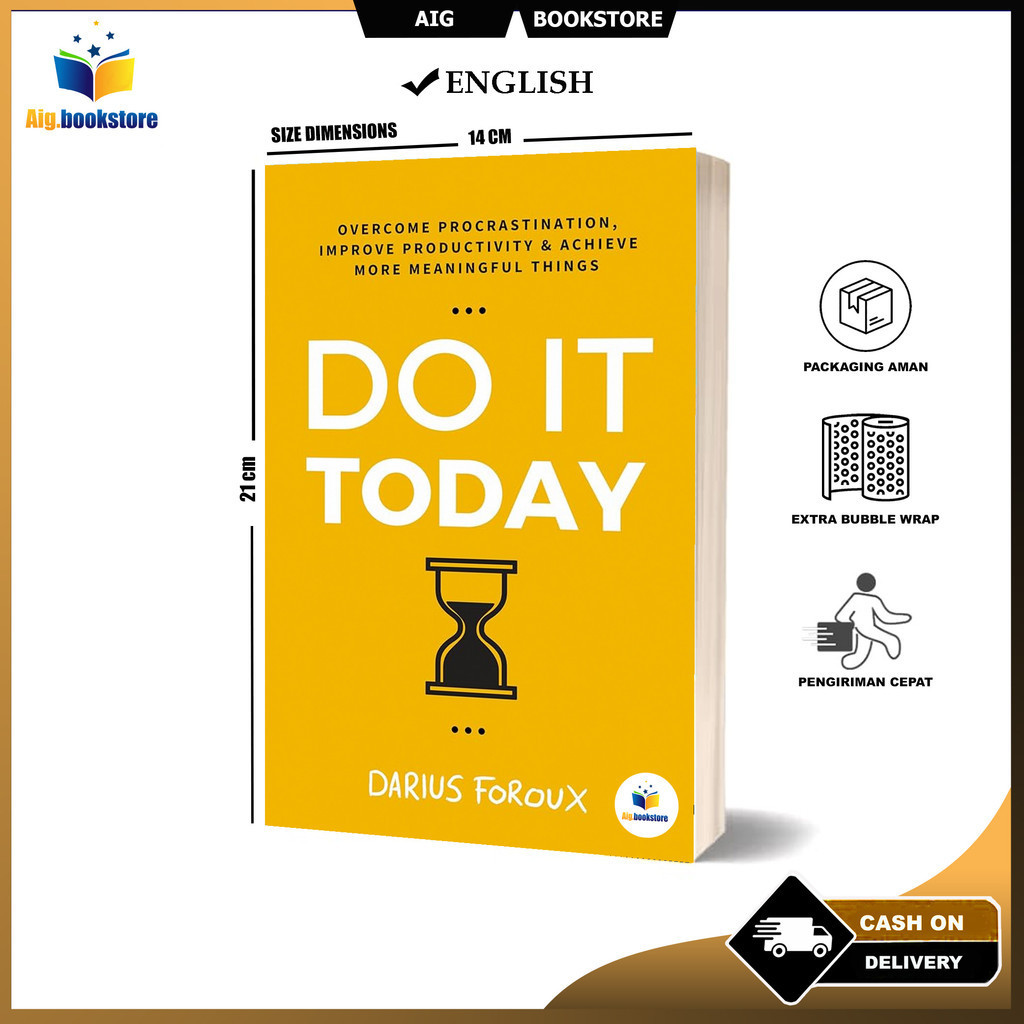 Jual Do It Today by Darius Foroux (English) | Shopee Indonesia