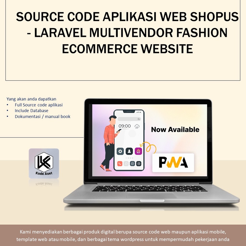 Jual SOURCE CODE APLIKASI WEB SHOPUS - LARAVEL MULTIVENDOR FASHION ECOMMERCE WEBSITE | Shopee ...