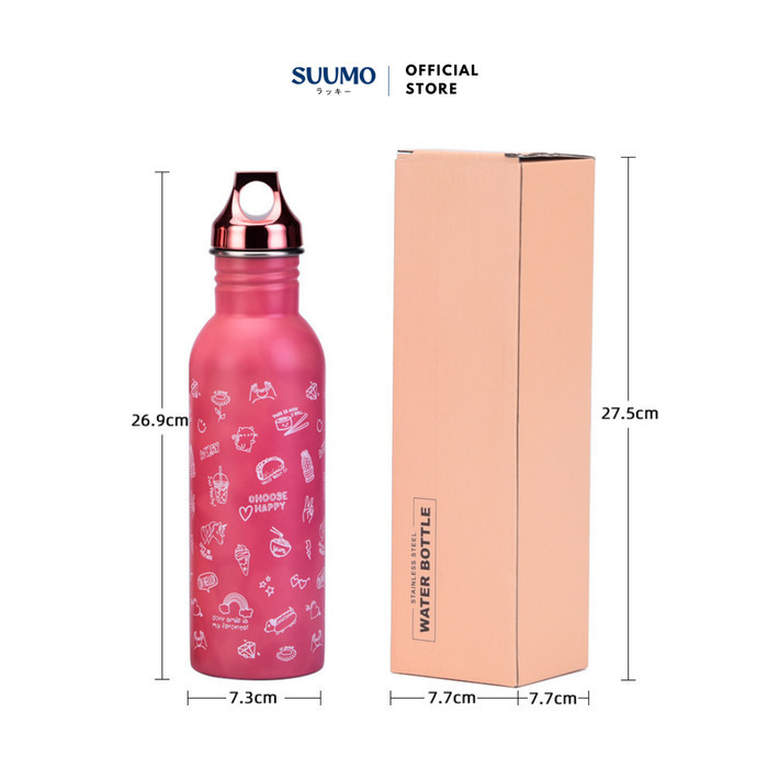 Jual Suumo Botol Air Olahraga Tumbler Berubah Warna Saat Dingin 750ml ...