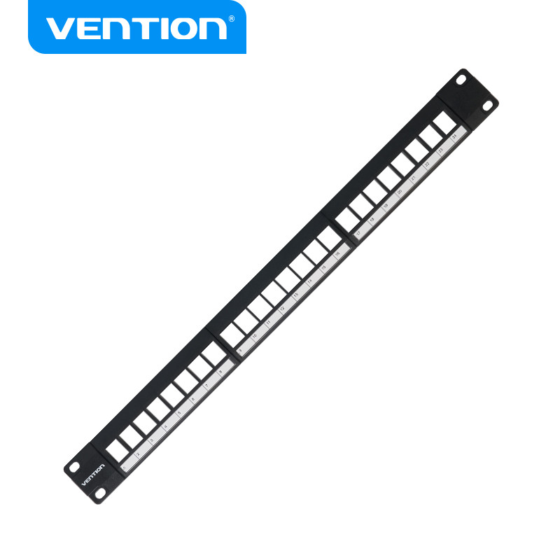 Jual Vention Unloaded Keystone Patch Panel Network Ethernet LAN RJ45 ...
