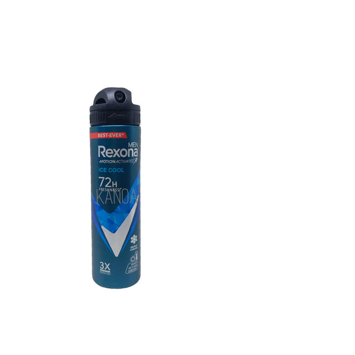 Jual REXONA Men ICE COOL Deodorant body spray 135ml motion activated | Shopee Indonesia