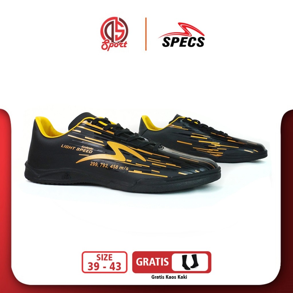 Jual Sepatu Futsal Specs Lightspeed Reborn In Safety Ls Dewasa Ukuran ...
