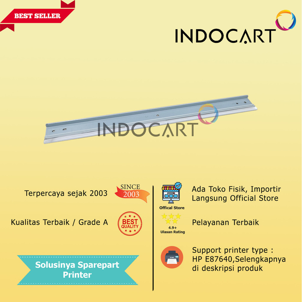 Jual Wiper Blade W9050MC W9051MC W9053MC W9053MC-HP Color LaserJet MFP ...