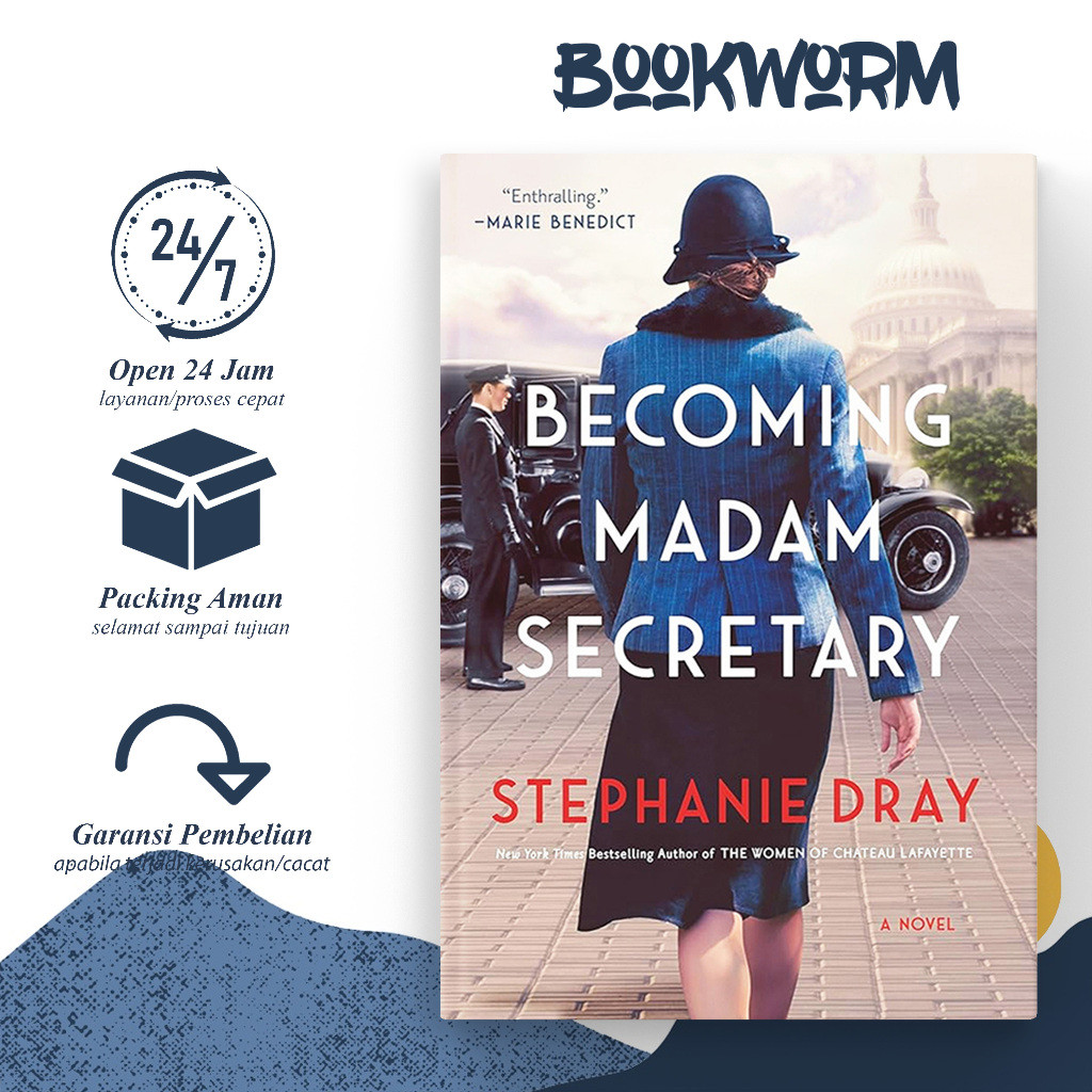 Jual Becoming Madam Secretary by Stephanie Dray (English) | Shopee ...