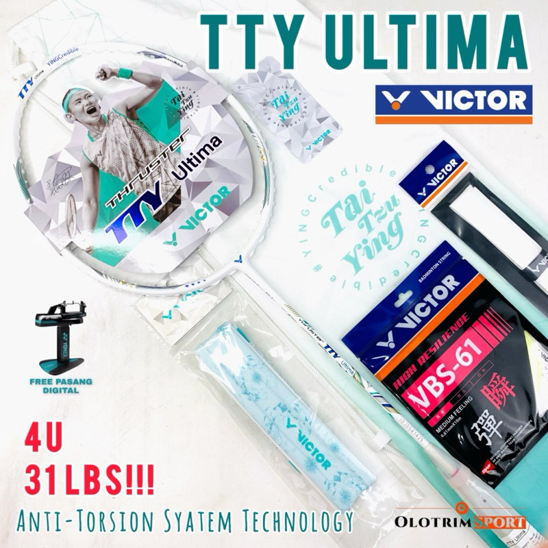 Jual Raket Badminton VICTOR TTY ULTIMA LIMITED EDITION TAI TZU YING ...