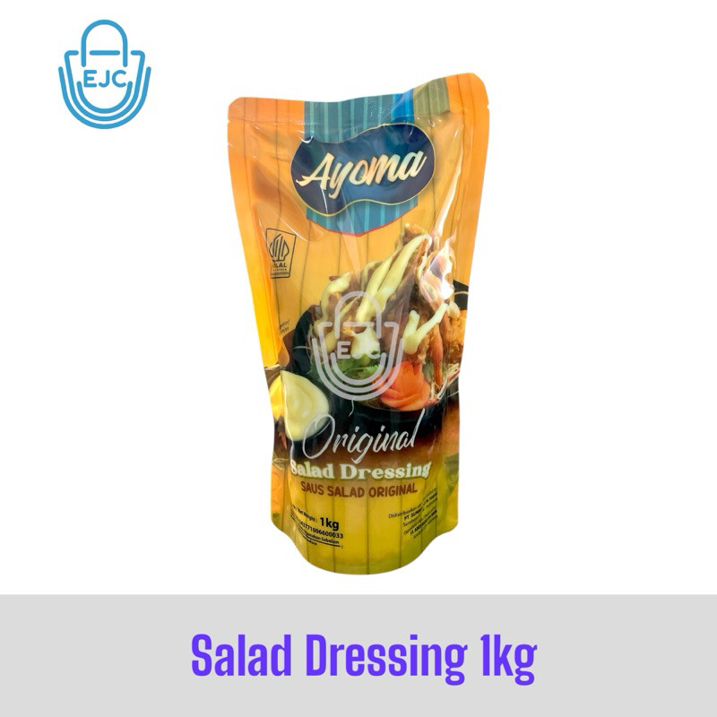Jual [EJC] Ayoma Salad Dressing Original 1kg Saus Salad Mayonnaise ...