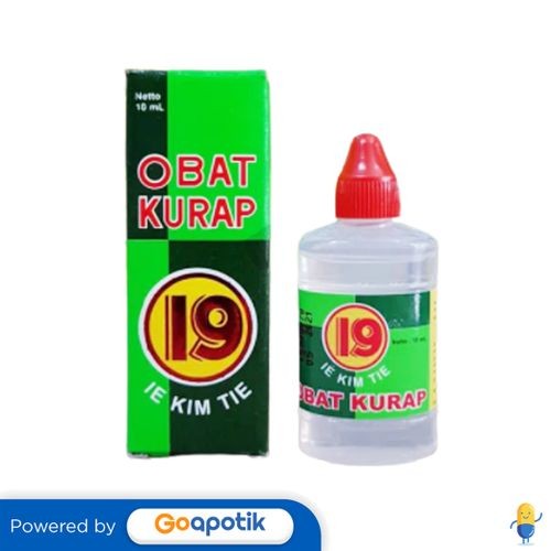 Jual Cap 19 Obat Kurap 10 Ml Botol | Shopee Indonesia