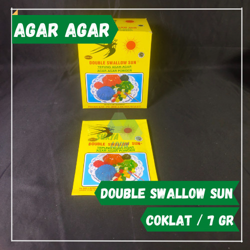 Jual Agar Agar Swallow Sun Sachet 7 gram / Agar Powder Cap Dua Walet ...