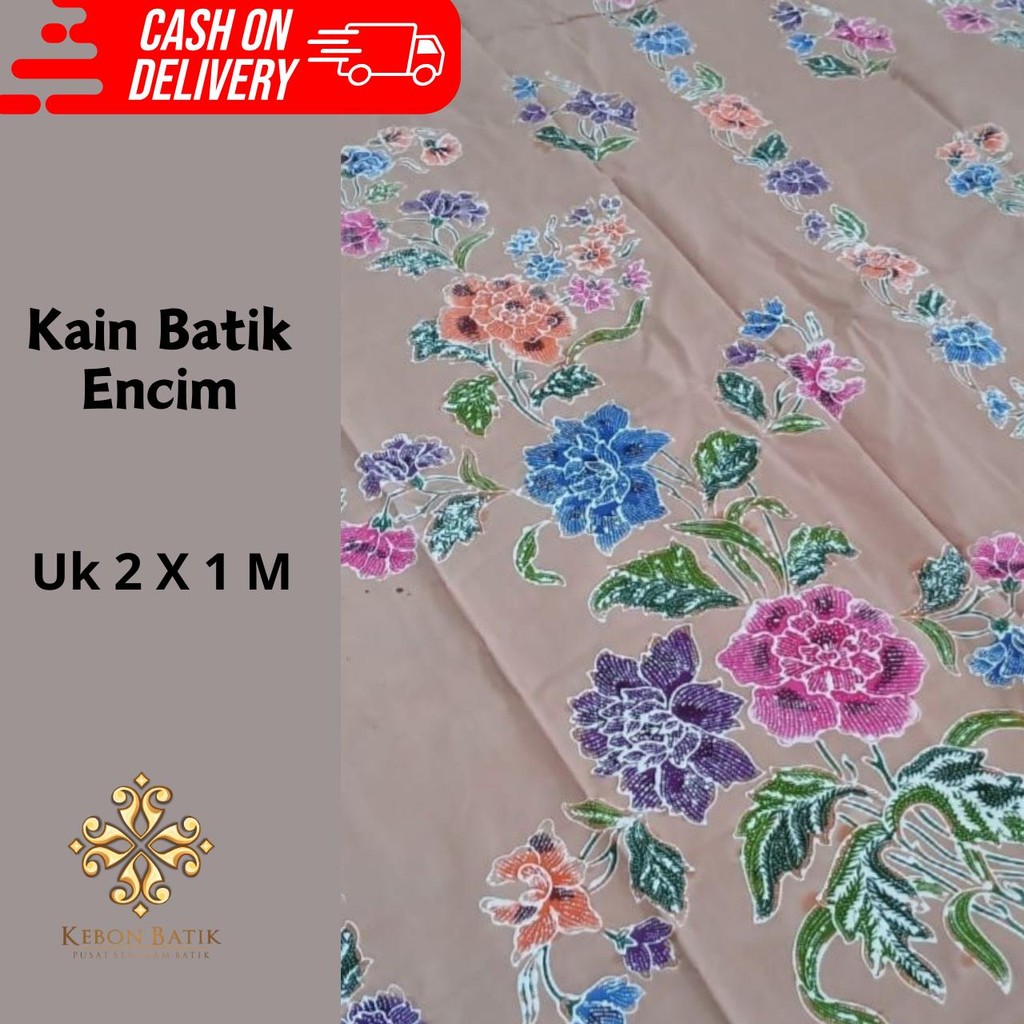 Jual Kain Batik Encim Jarik Batik Bahan Rok Encim atau Bawahan Kebaya ...
