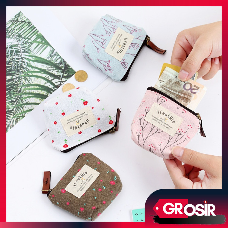 Jual Grosir - D5566 Dompet Lifestyle / Pouch Dompet Koin Resleting ...