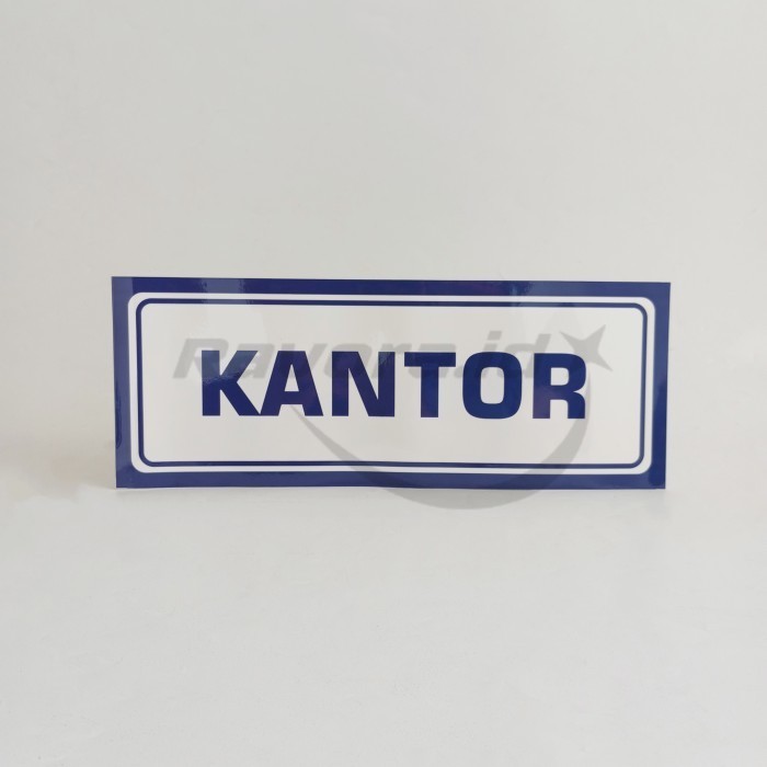 Jual Stiker Papan Nama Ruang Kantor/ Stiker Vinyl/ Papan Penanda ...