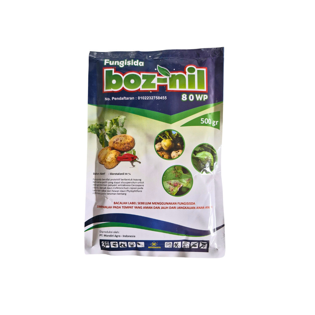 Jual Boznil 80WP 500gr, Fungisida Efektif untuk Busuk Daun dan Bercak ...
