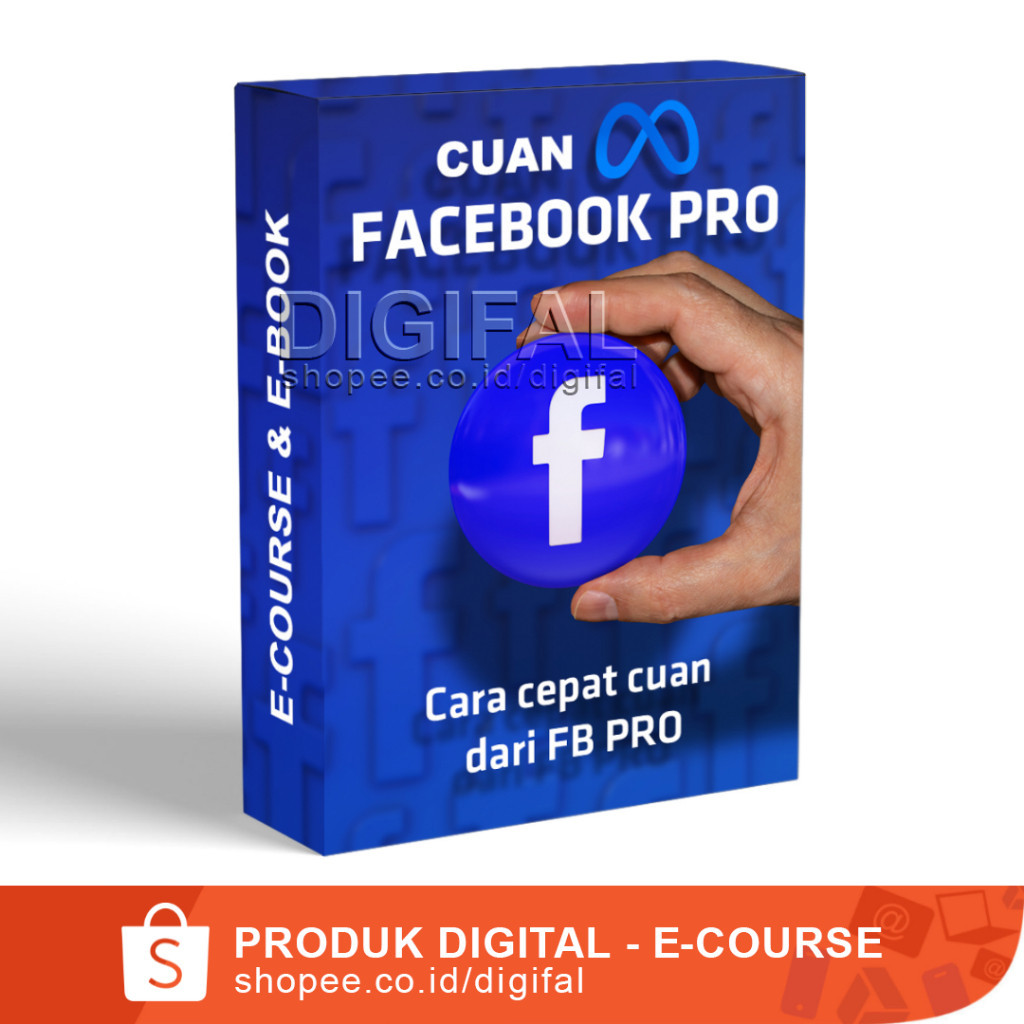 Jual CUAN FACEBOOK PRO - Cara cepat cuan dari FB PRO | Shopee Indonesia