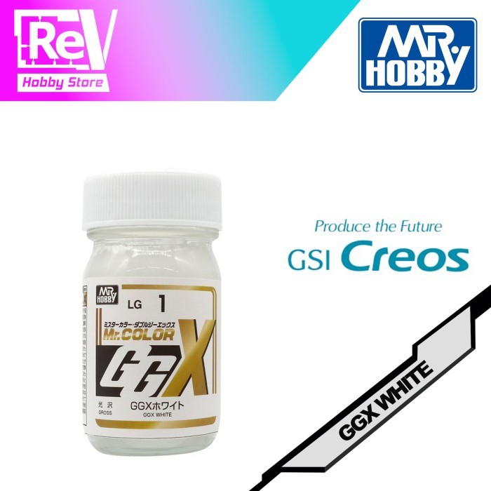 Jual MR COLOR MR HOBBY GGX WHITE 60ML | Shopee Indonesia