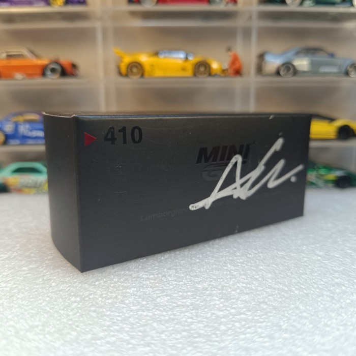 Jual MINI GT 410 Lamborghini Aventador SVJ Black Chrome Director Gift ...
