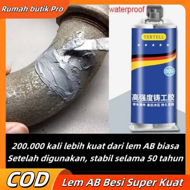 Jual Lem AB Besi Super Kuat adhesive lem besi pengecoran logam ...