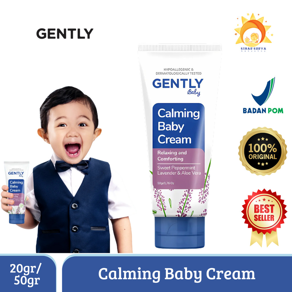 Jual Gently Calming Baby Cream 20gr/ 50gr | Shopee Indonesia