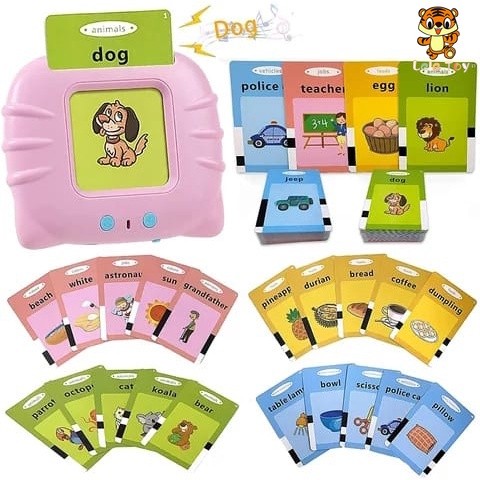 Jual Lele Toys（COD) Flash Card Anak Reader Mainan Pendidikan Pencerahan ...