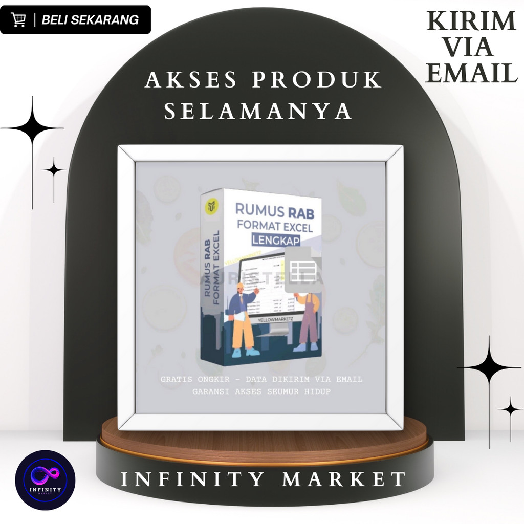 Jual [Q8076] Tools Perhitungan RAB (Rencana Anggaran Biaya) Excel ...